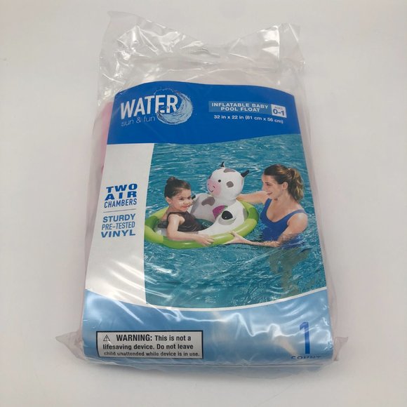 Water Sun & Fun | Swim | Water Sun Fun Inflatable Baby Pool Float Cow ...